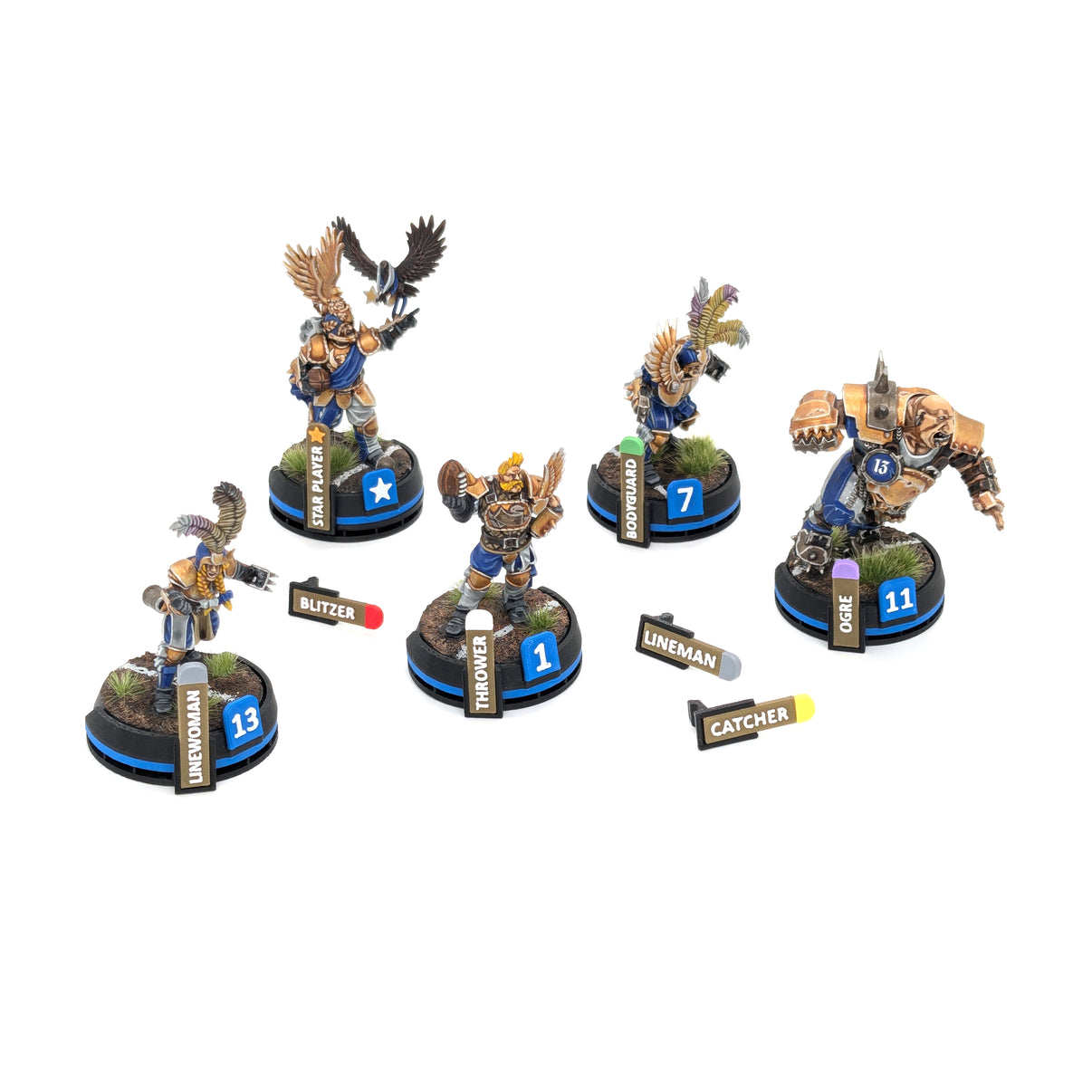 Tabletop Goodies | Fantasy Football Magnetic Position Hook Sets