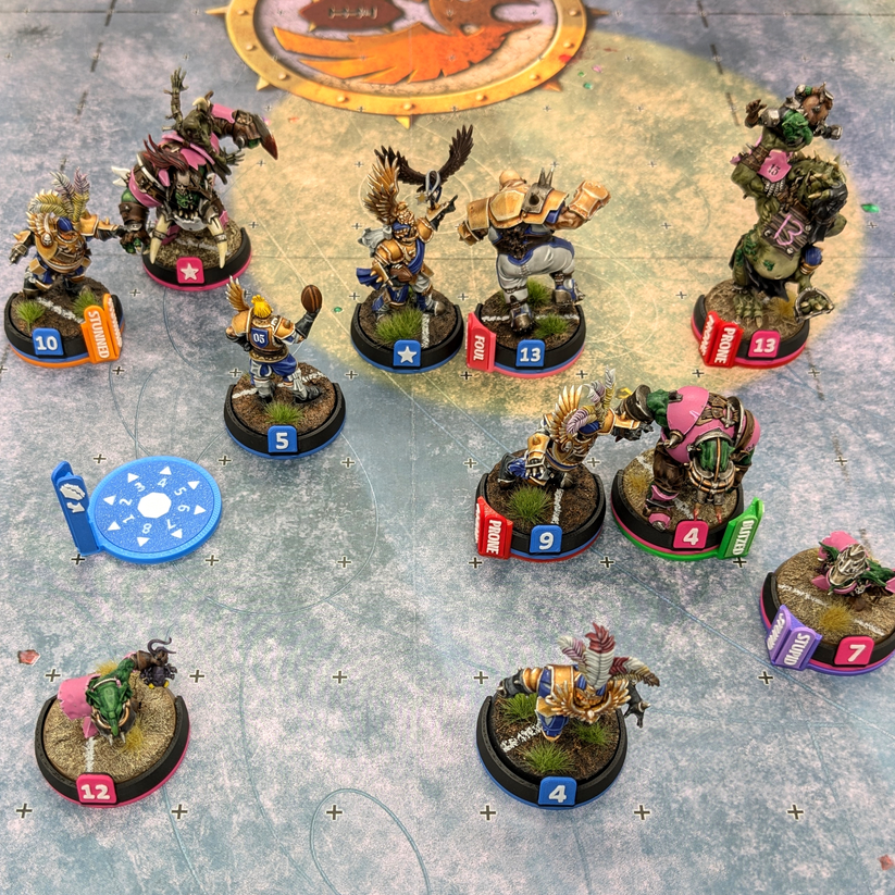 Tabletop Goodies | Numbered Magnetic Miniature Bases