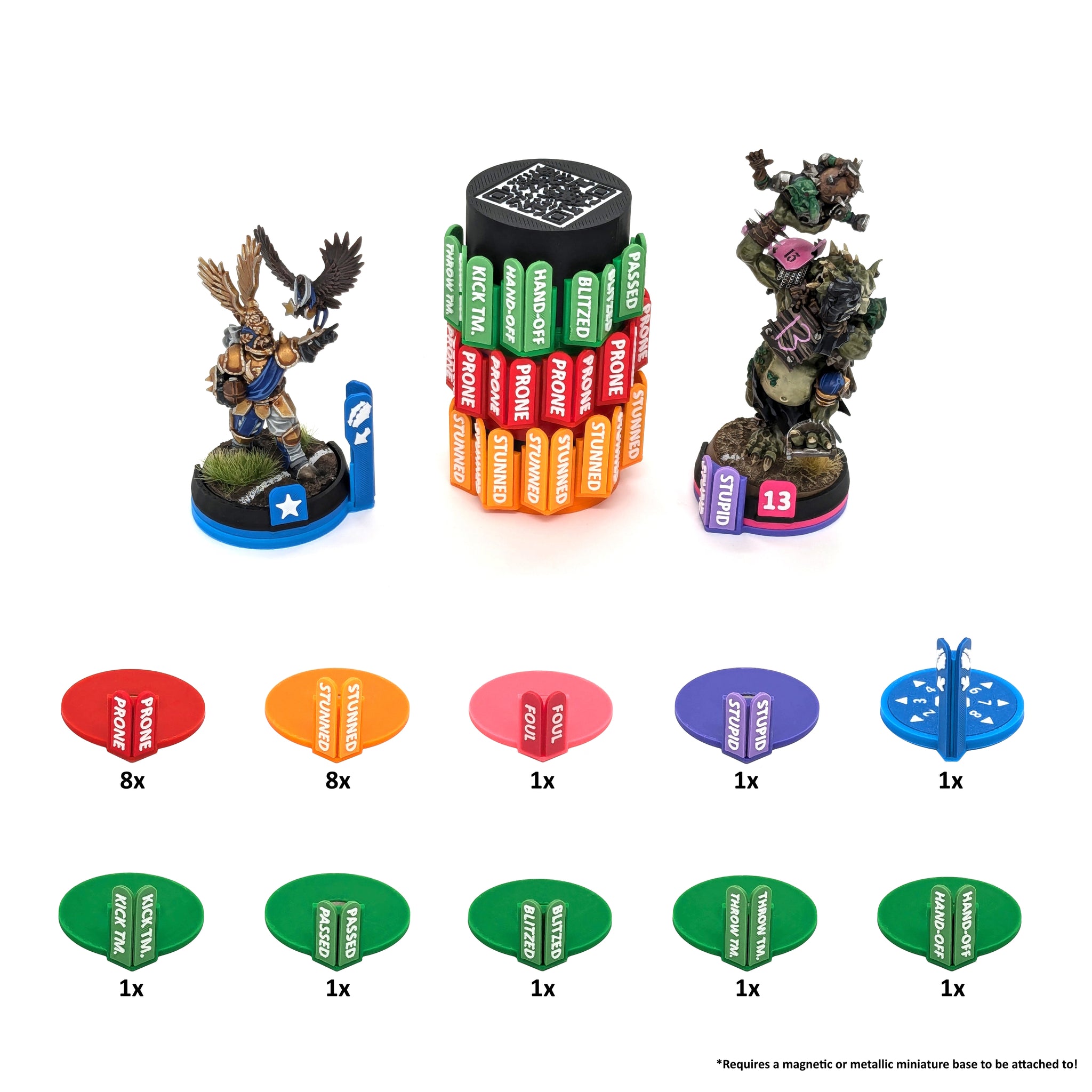 Tabletop Goodies | Magnetic Status Marker Set