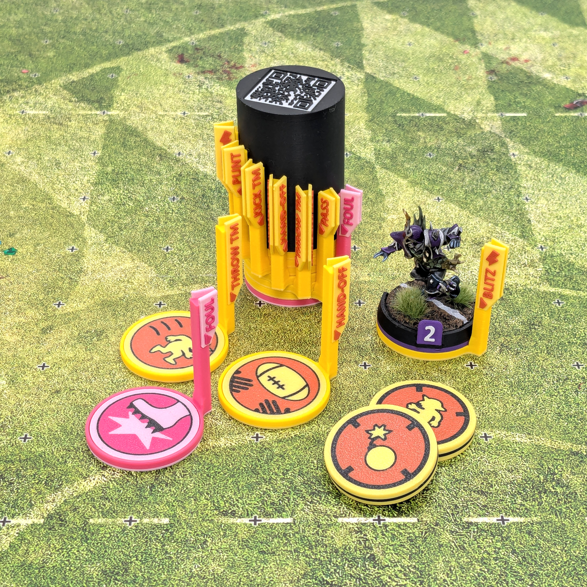 Tabletop Goodies | 32mm Magnetic Status Action Set