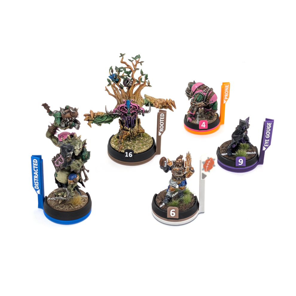 Tabletop Goodies | 32mm Magnetic Status Marker Set