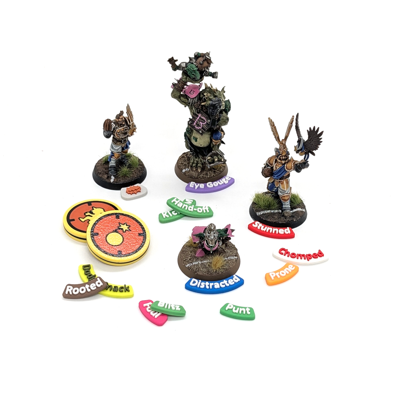 Tabletop Goodies | Status Marker Set for Blood Bowl
